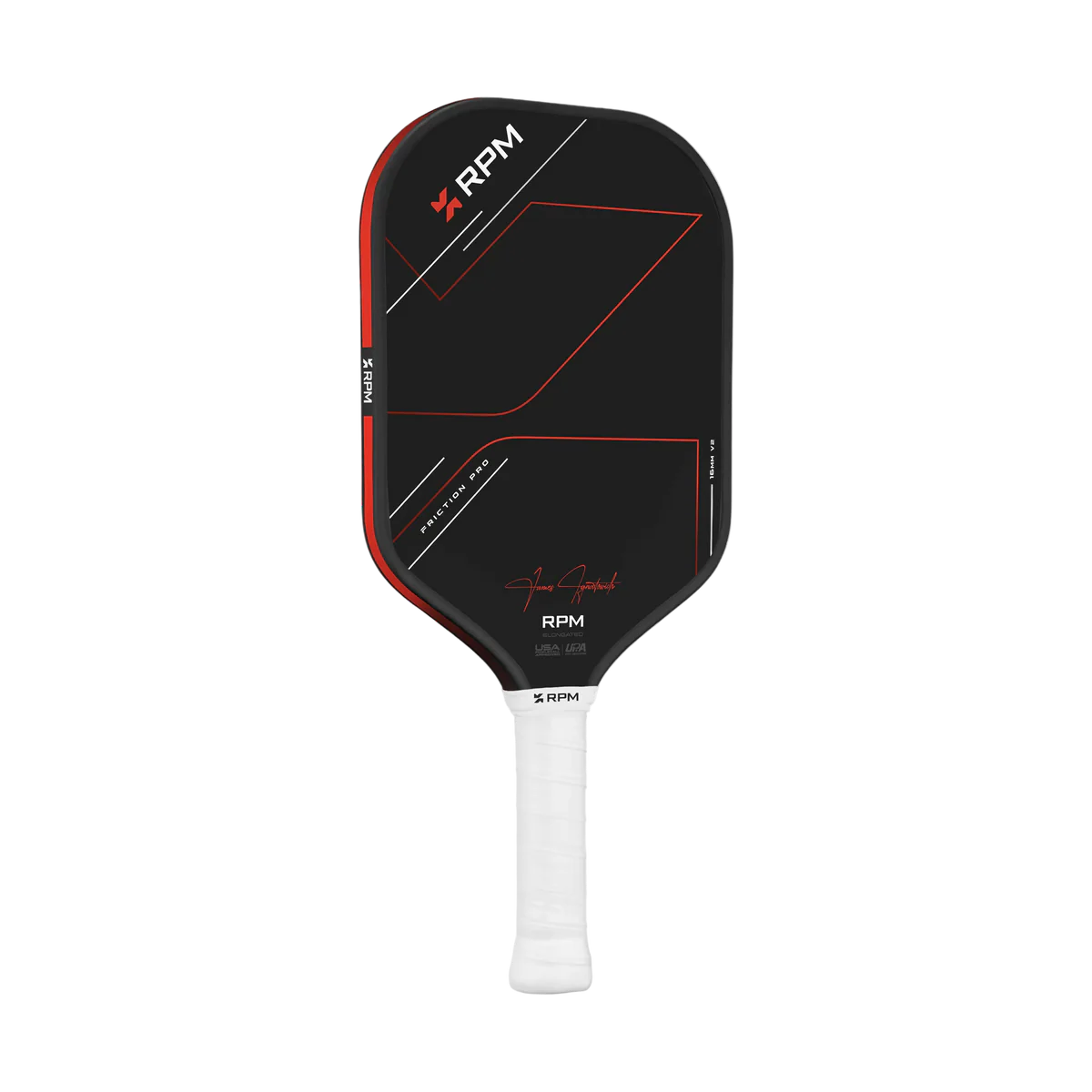 RPM Friction Pro V2 16mm Elongated Pickleball Paddle | Ascend ...